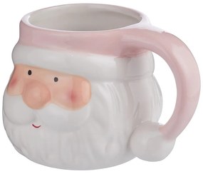 SANTA Hrnek 400 ml - růžová