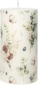Svíčka Bianca 13cm flowers