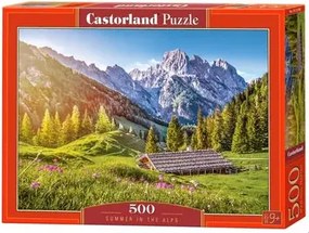 Castorland 53360  Léto v Alpách / 500 dílků / od 9 let