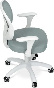 Dětská otočná židle zelená KA-K1062 GRN