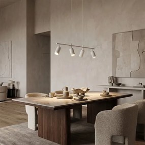 BRILAGI - Lustr na lanku SELE 4xGU10/30W/230V bílá