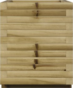 Zahradní truhlík 40 x 40 x 49,5 cm impregnované borové dřevo 3282513