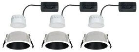 Paulmann 93402 - SADA 3xLED/6W IP44 Stmívatelné podhledové svítidlo COLE 230V
