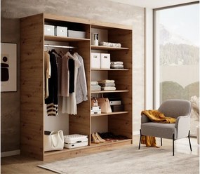 ADRK Furniture Posuvná skříň Delia 180 ADRK-SW-DEL-A-180