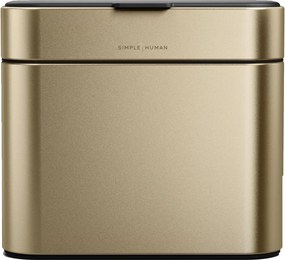 Nádoba na kompostovatelný odpad v matně zlaté barvě 4 l – simplehuman