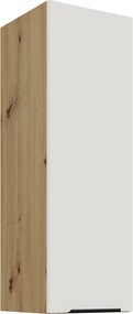 ARIA az | horní skříňka 30 G-90 1F policová | 30 cm | VYSOKÁ | ANTI FINGERPRINT povrch | artisan/bílá
