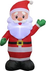 Nafukovací Santa Claus s LED osvětlením 125 cm