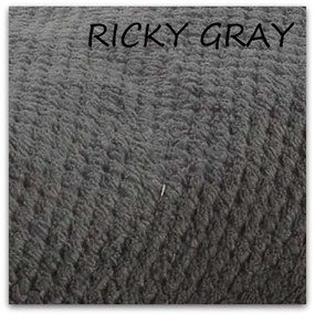 Textylia Deka / přehoz z mikrovlákna Ricky 160x200cm různé barvy Barva: Hnědá