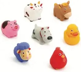 Ludi Sada hraček do koupele Farma / od 10 měsíců