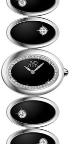 Šperkové luxusní keramické ocelové dámské náramkové hodinky JVD steel W21.2 POSLEDNÍ KS STAŇKOV