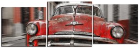 Obraz na plátně - Klasické americké auto - panoráma 5123FD (120x40 cm)