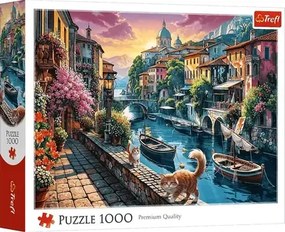 TREFL Puzzle Italská dovolená / 1000 dílků / 68 x 48 cm