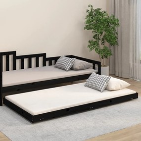 vidaXL Rám postele 80 x 200 cm masivní borové dřevo [823503] Barva: Šedá