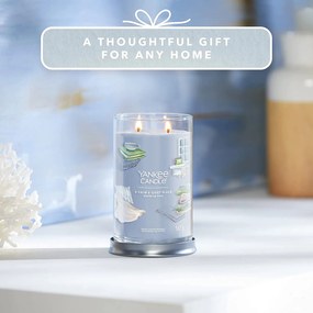 Yankee Candle vonná svíčka Signature Tumbler ve skle velká Calm & Quiet place 567g