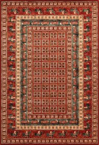 Kusový koberec vlněný Osta Kashqai 4301 300 červený Rozměr: 120x170 cm