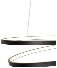 Paul Neuhaus 2472-18 - LED Stmívatelný lustr na lanku ROMAN LED/30W/230V černá