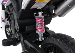 Elektrická motorka Aprilia RX bílá