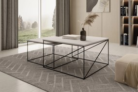 ADRK Furniture Konferenční stolek 2v1 Licco CT-LIC-B-WM