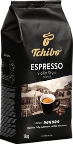 Tchibo Espresso Sicilia Style - 1 kg zrnkové kávy - Intenzita: 6/6