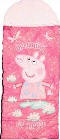 Dětský spací pytel PEPPA PIG 170x70 cm, růžový
