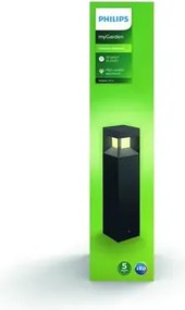 Philips 16481/30/P0 Parterre LED 1x8W 40cm černá / Venkovní sloupkové