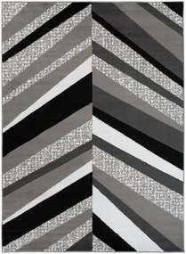 Kusový koberec moderní MAYA Z899A šedý Rozměr: 220x300 cm