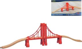 MAXIM Most San Francisco / Doplněk vláčkodráhy / dřevo, plast / 80 cm