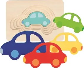 GOKI Vícevrstvá vkládačka Auto / od 2 let