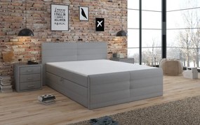 Postel boxspring Boston Megakomfort 160x200 s úložným prostorem Inari 91