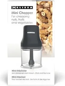 Melissa Mini sekáček potravin černý / Mini sekáček / 200 W / 0,5 l