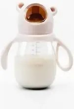 Kidnort Jordbaer Kojenecká lahev 300ml 6m+ béžová
