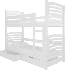 ADRK Furniture Patrová postel pro dvě osoby s matracemi OSUNA CH-Osu-W-D119