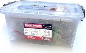 MAGFORMERS Geometrie 2: Rovina a prostor - box 43 dílků