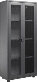 XXXLutz MIDI SKŘÍŇKA, černá, 60/135/30 cm Hom`in - Koupelnové série - 001279040704