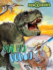_Ostatní 1_ JIRI MODELS Maluj vodou A4 Dinosauři omalovánky 8