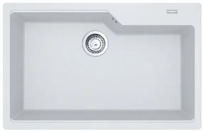 Franke Urban - Fragranitový dřez UBG 610-78, 780x500 mm, bílá led 114.0700.091