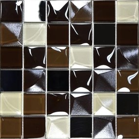 EBS Kubic mozaika 30x30 chocolate