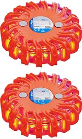 ProPlus Výstražná světla s 16 LED 2 ks oranžová [276224]