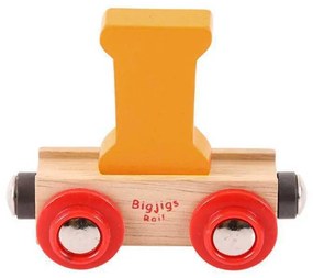 Bigjigs Rail Vagónek dřevěné vláčkodráhy Písmeno P