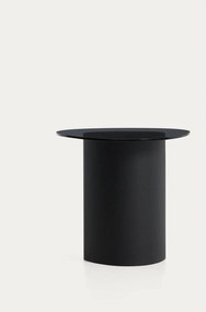 Odkládací stolek se skleněnou deskou 47x48 cm Olir – Kave Home