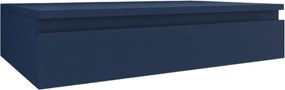 Konzolový Stolek Modern Granátově modrá navy blue 90x20x15 mělká skříňka