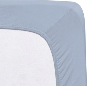XXXLutz ELASTICKÉ PROSTĚRADLO, žerzej, pastelově modrá, 90-100/200-220 cm Florella - Prostěradla - 004388002208
