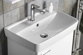 Aqualine Aqualine, DURU keramické umyvadlo 60x40 cm, bílá, TU0351