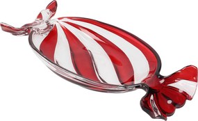 Skleněná miska Candy 34x15x4 cm