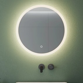 kulaté LED koupelnové zrcadlo DOPORRO TOUCH 50-80cm Velikost: 50