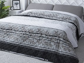 XPOSE® Přehoz na postel ŠTĚPÁNKA - šedý 220x240 cm