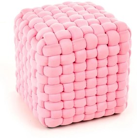Taburet Rubik, růžová