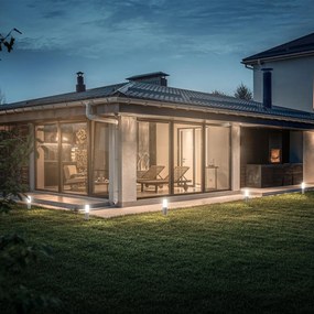 BRI 3926032 CONNECT TO SHINE prodlužovací sada Junca 3ks LED venkovních sloupkových svítidel, IP44 - BRILONER