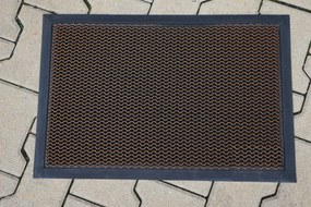 Hamat, Rohožka Blitz 3D 314 Gold - na ven i na doma, 40x60, žlutá, chodba / předsíň