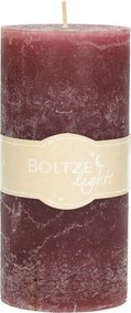 Svíčka Lea 15cm claret